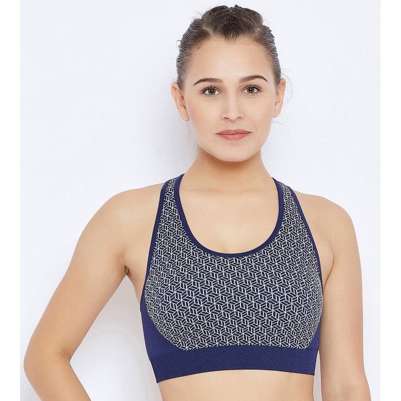 C9 Airwear Navy Padded Active Sports Bra: Buy C9 Airwear Navy Padded ...