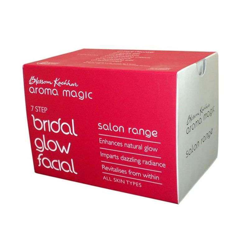 Aroma Magic 7 Step Bridal Glow Facial Kit Salon Range (All Skin Types ...