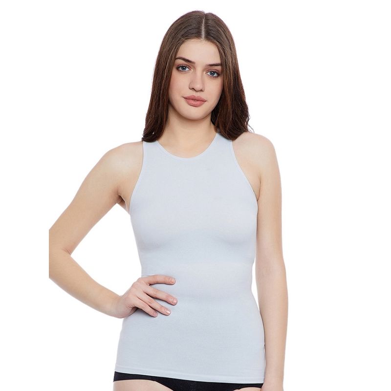 Buy Clovia Seamless Shaping Slimming Tank Top - Grey Online