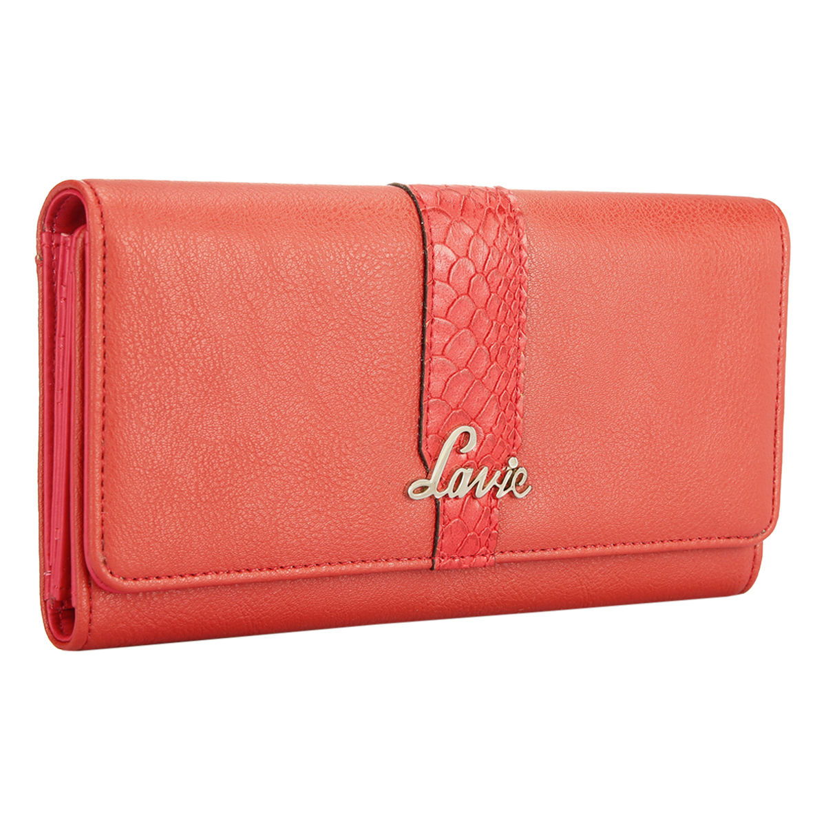 Buy Lavie Red Papel Lw Tf Double Cs Wallet Online