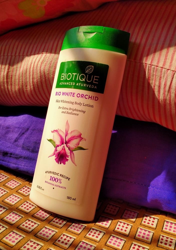 Biotique Bio White Orchid Skin Whitening Body Lotion Reviews Online | Nykaa