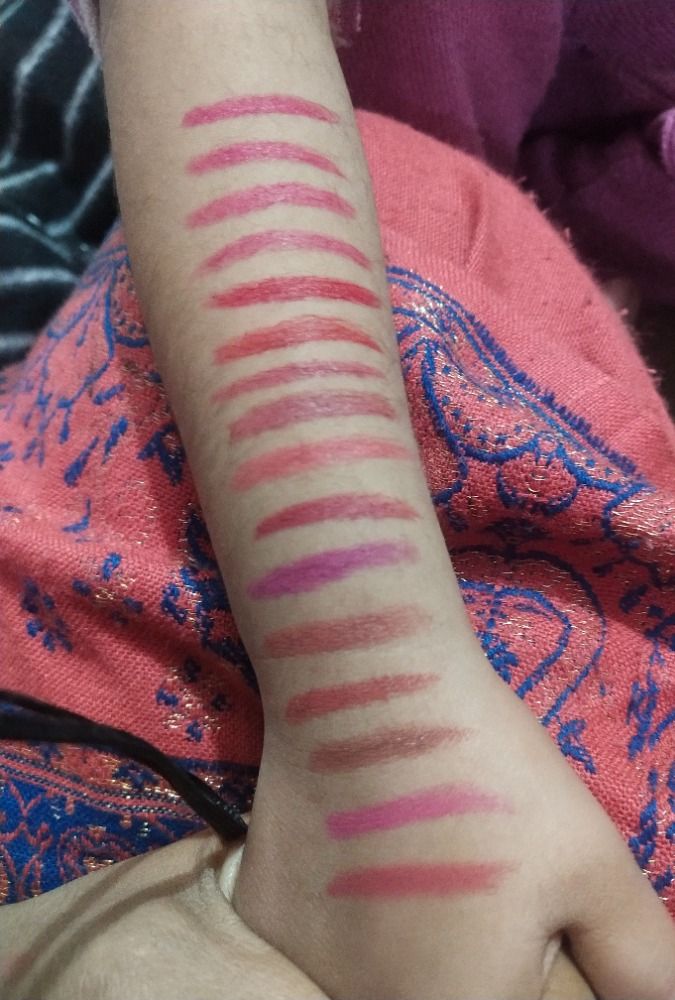 Just Herbs Ayurvedic Matte Lipstick - Micro Mini Trial Kit - Pack of 16 ...