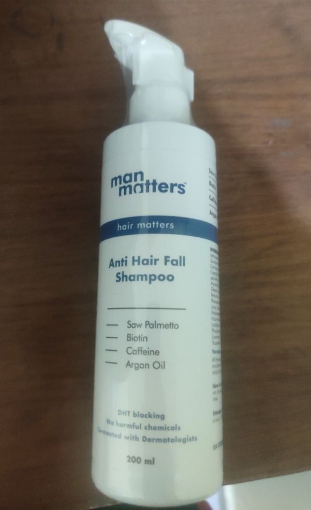 Man Matters Anti Hair Fall Shampoo Reviews Online | Nykaa