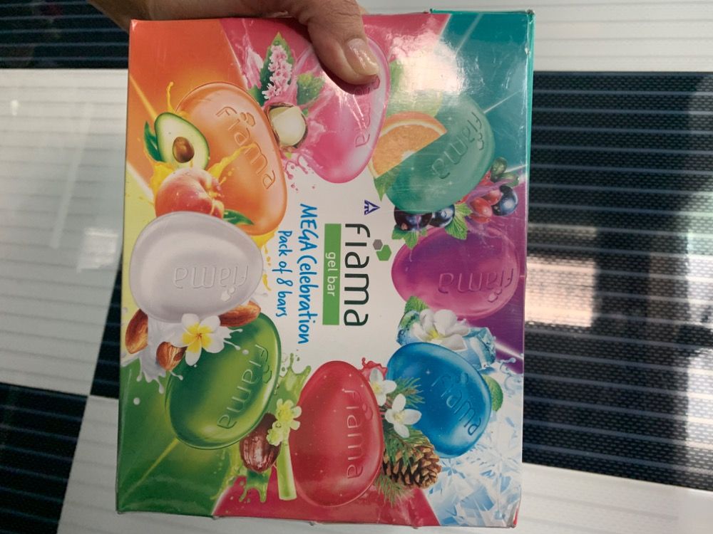 Fiama Gel Bathing Bar Mega Celebration Pack With 8 Unique Gel Bars ...