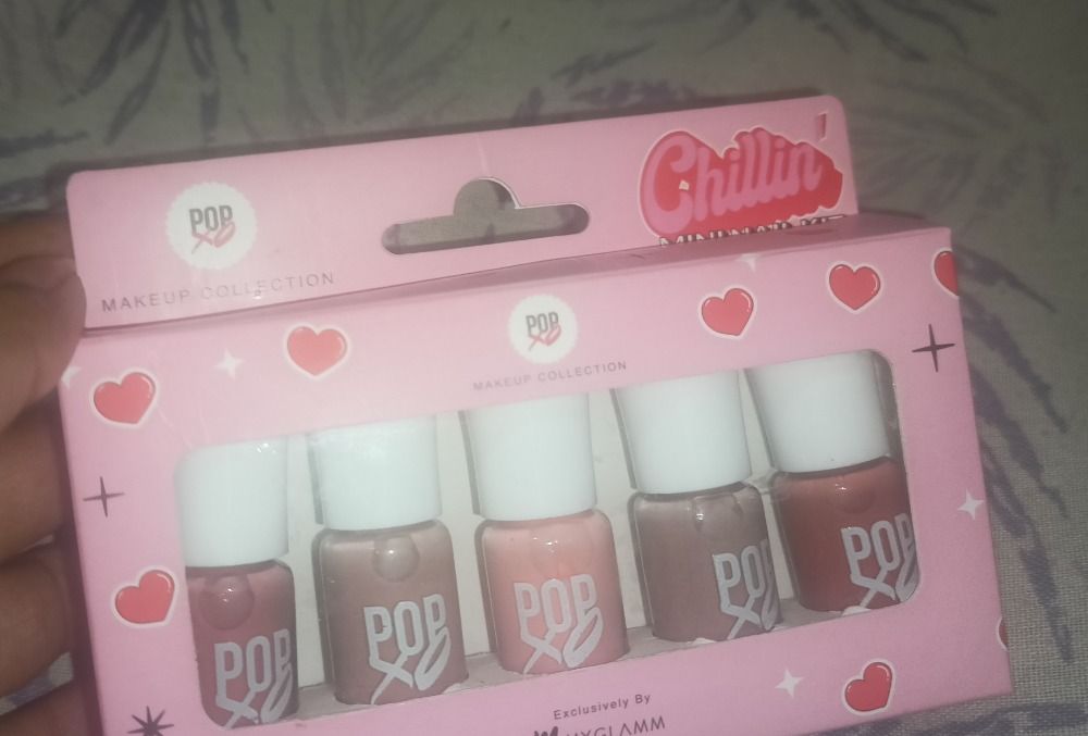 MyGlamm POPxo Makeup Collection Mini Nail Kit - Glossy Nail Polish ...