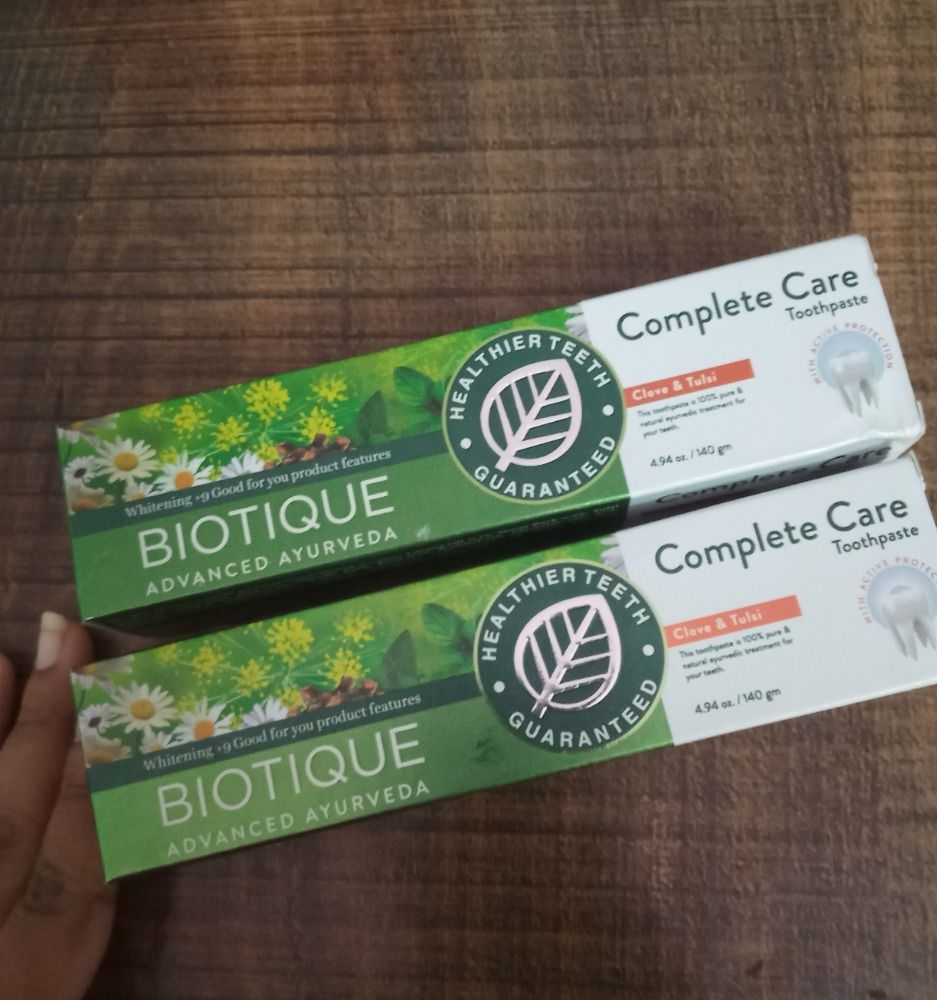 Biotique Clove & Tulsi Complete Care Toothpaste Reviews Online | Nykaa