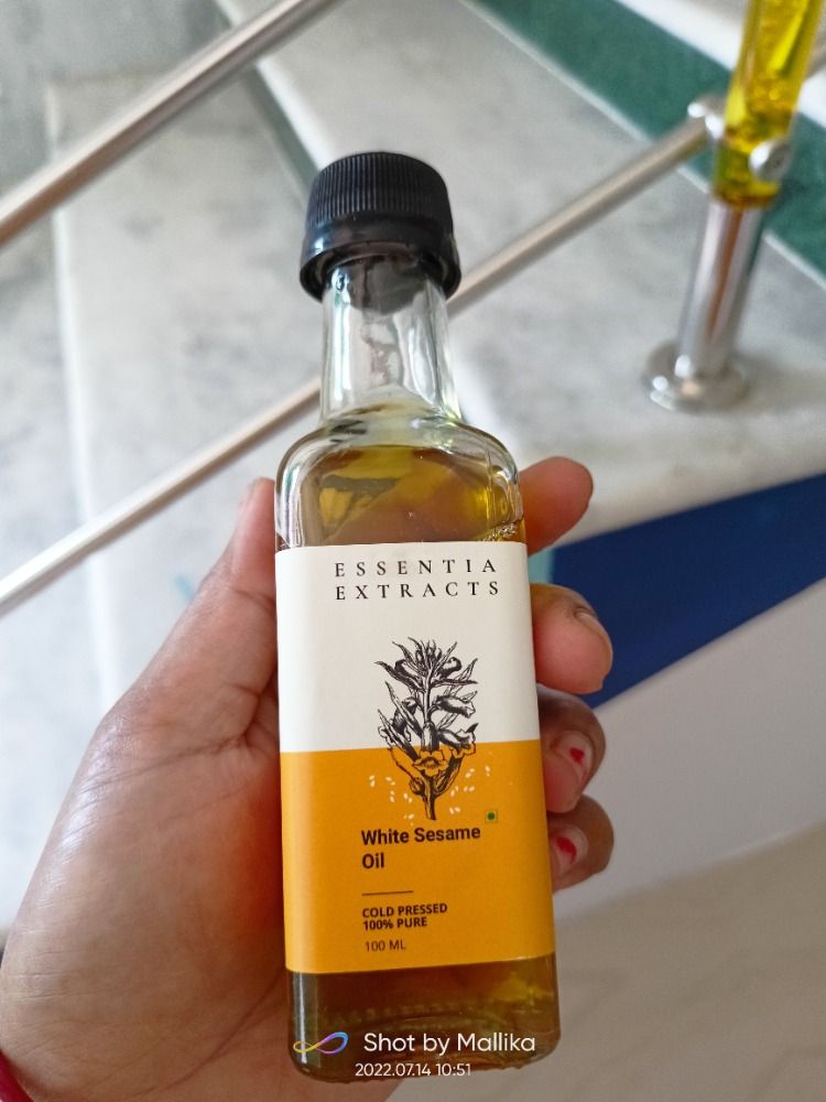 Essentia Extracts Cold-pressed White Sesame Oil Reviews Online | Nykaa