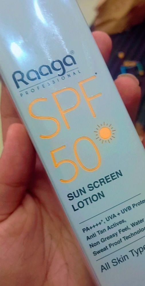 Raaga Professional Spf 50 Pa++++ Sunscreen Lotion With Uva + Uvb ...