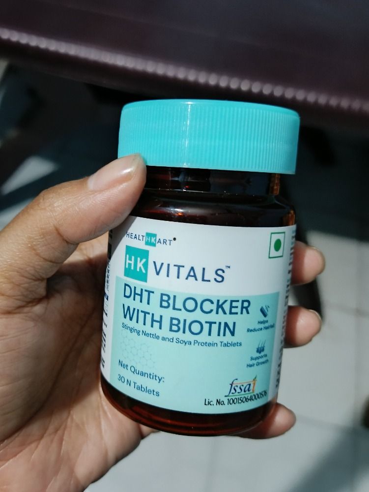 HealthKart HK Vitals Dht Blocker With Biotin Tablets, Helps to Reduce ...