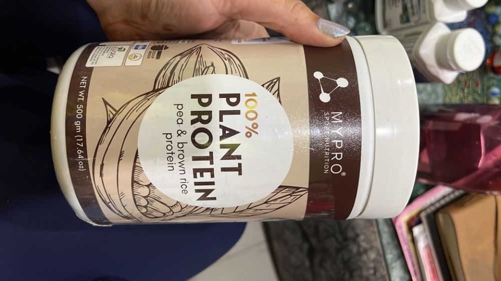 MYPRO SPORT NUTRITION Plant Protein Powder Pea & Brown Rice Protein ...