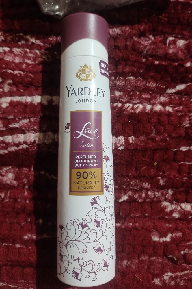 Yardley London Lace Satin Deodorant Spray Reviews Online | Nykaa
