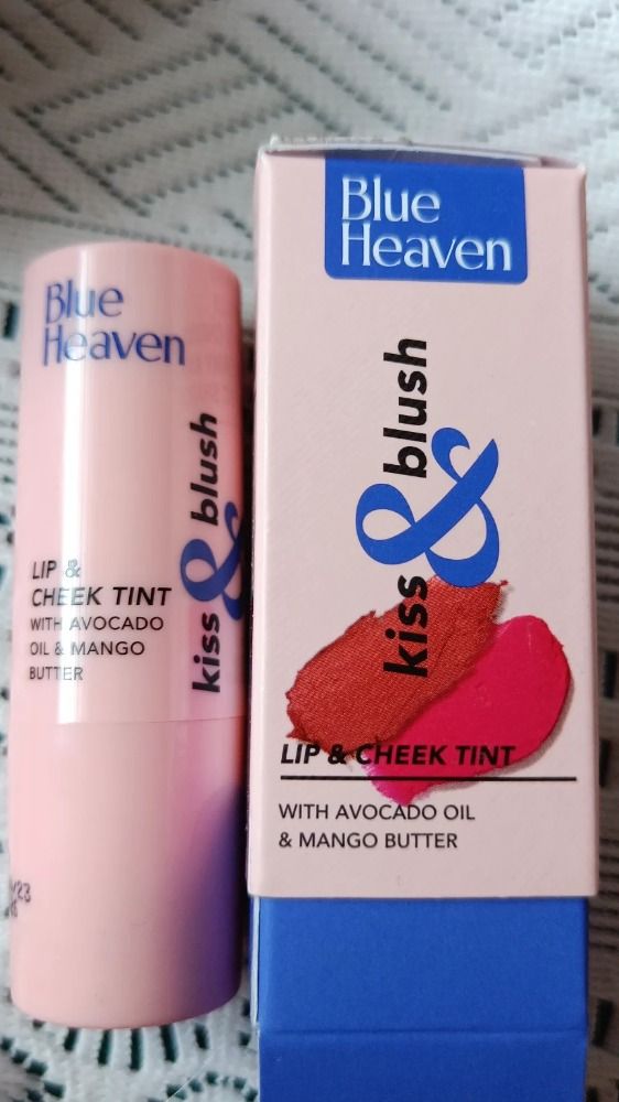 Blue Heaven Kiss & Blush Lip And Cheek Tint Reviews Online | Nykaa