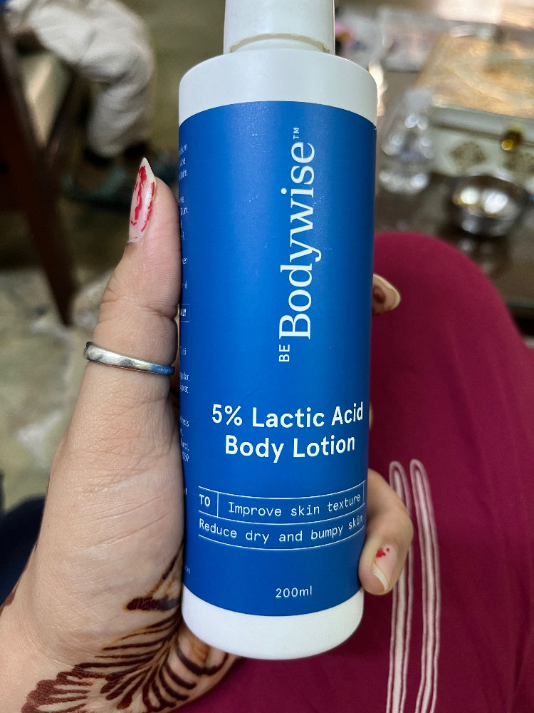 Be Bodywise 5% Lactic Acid Body Lotion - For 24H Moisturization ...