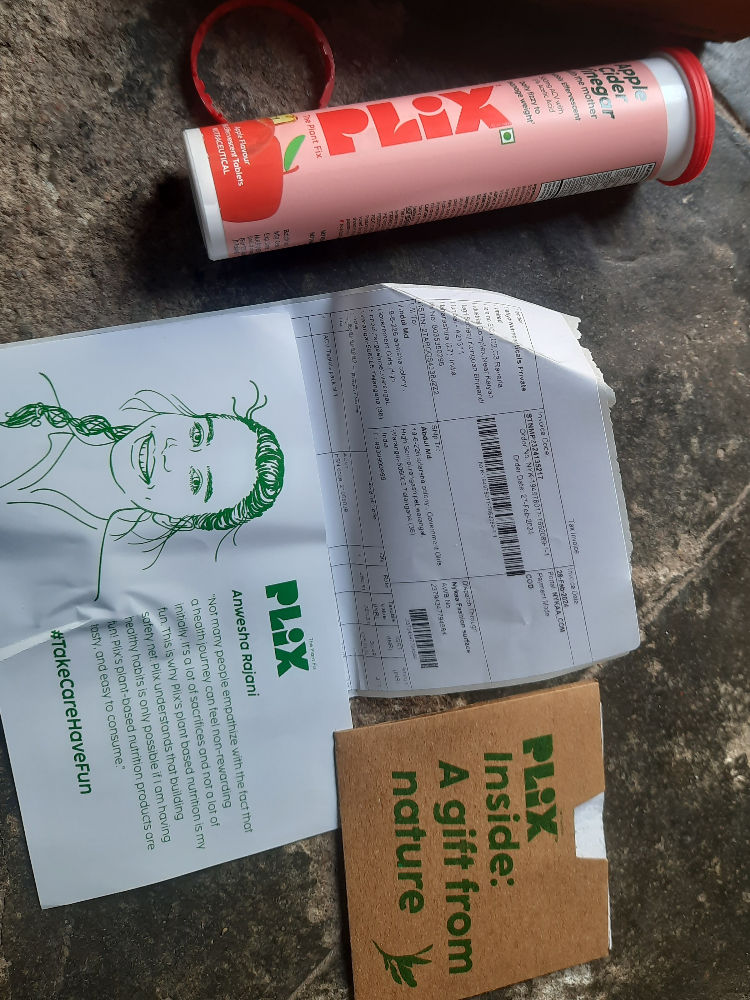 Plix ACV Apple Cider Vinegar Effervescent Tablet With Mother For Weight ...