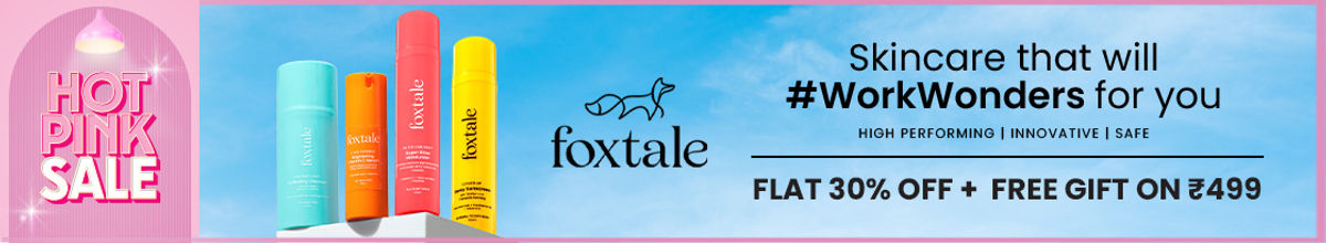 Shop For Genuine Foxtale Products At Best Prices & Offers Online