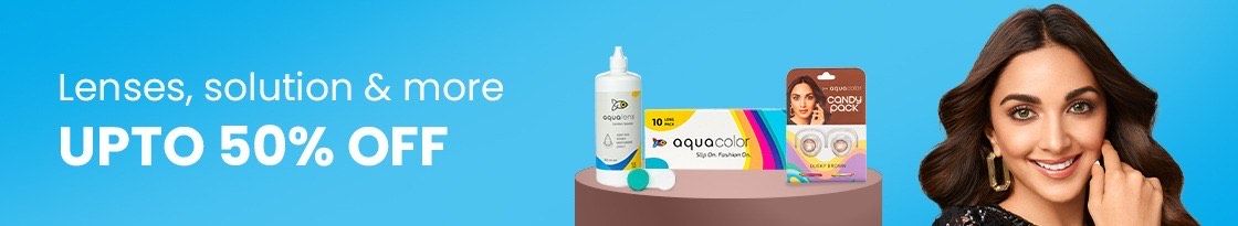Buy Contact Lenses Online At the Best Prices With Discounts Up To 70% Off